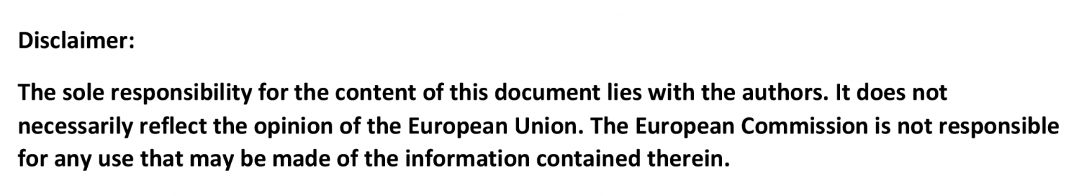 Disclaimer document - VSBI e.V.